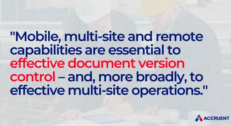 Document Version Control 101: A Complete Guide | Accruent UK