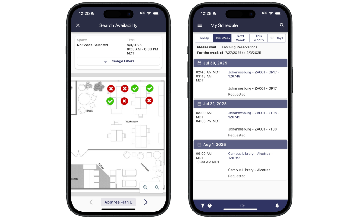 Accruent EMS Direct Spaces Booking App | Accruent